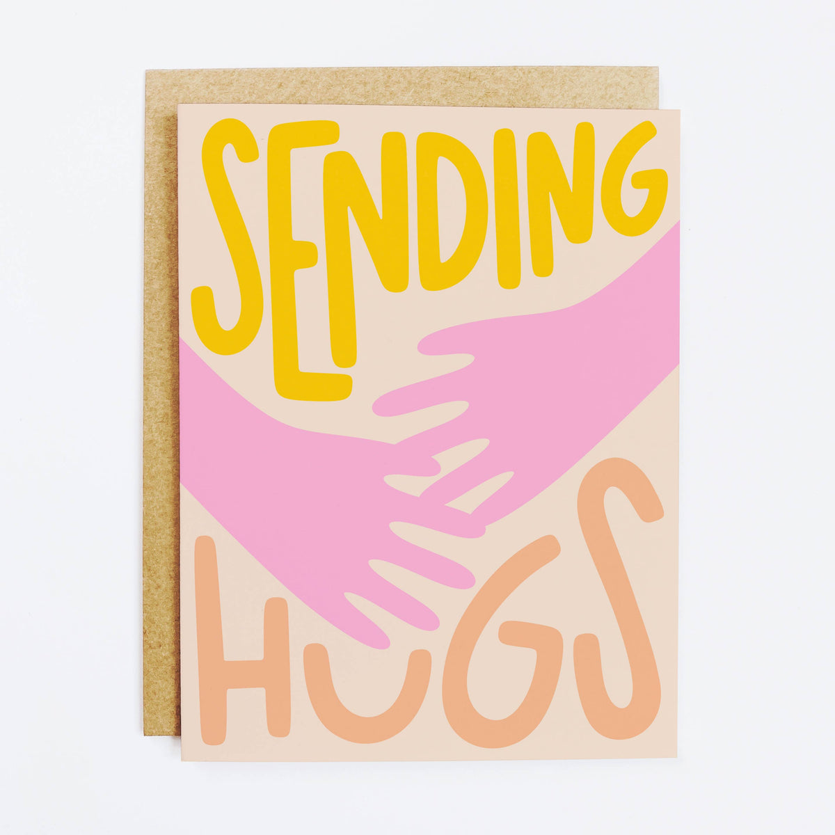 Sending Hugs Card – Eden's Flower Truck + Eden's Botanicals