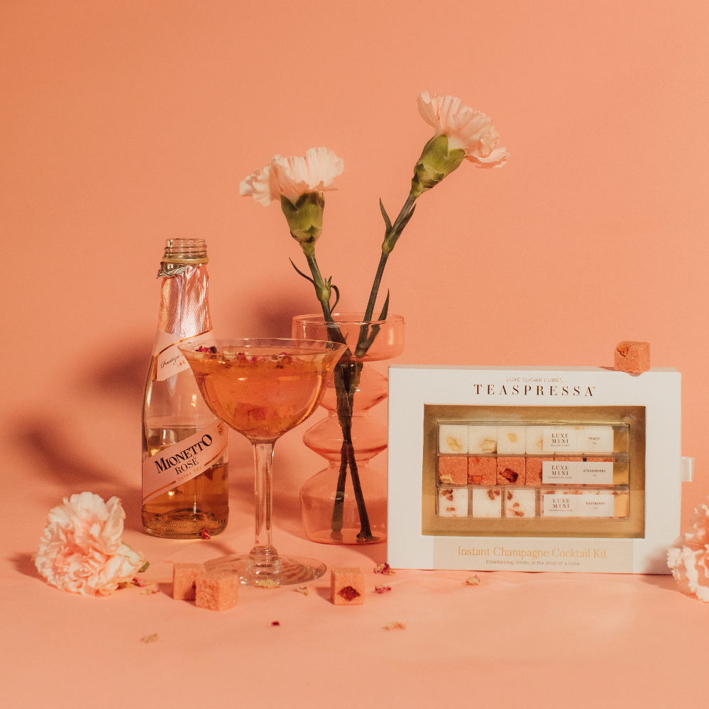 Instant Champagne Cocktail Kit- Teaspressa – Eden's Flower Truck + Eden ...